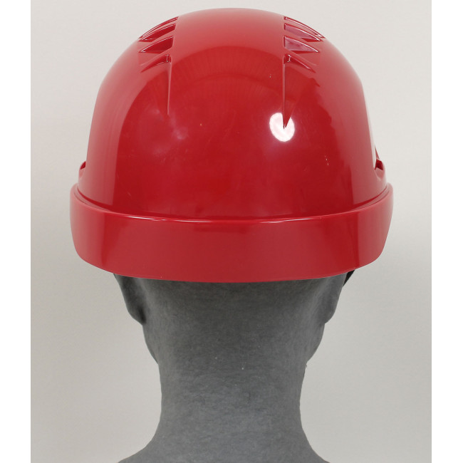 Casque endurance de chantier avec visière Rouge - Portwest