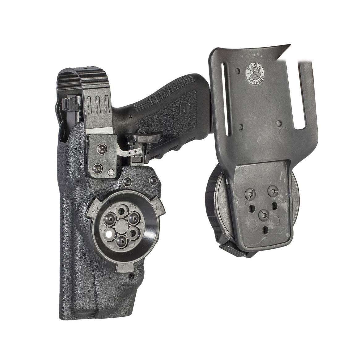 8K33 Quick and Rotary Connection System Black - Vega