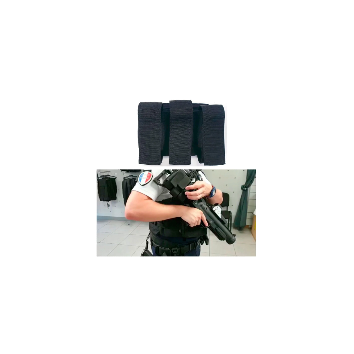 Porte-munitions LBD 40 noir - Patrol Equipement