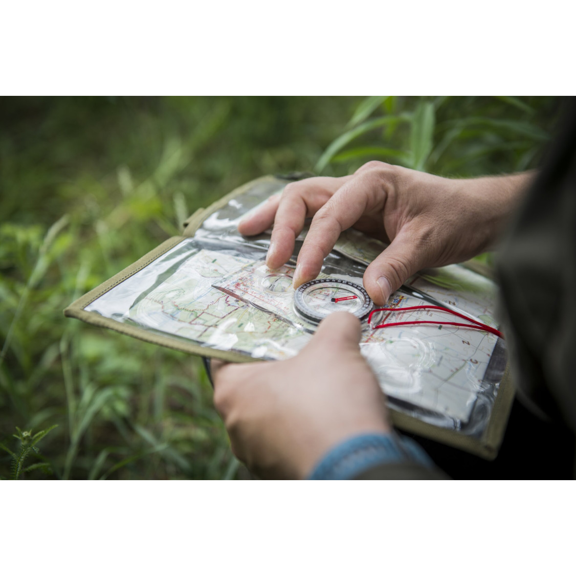 Bussola scout compass mk2 trasparente - Helikon