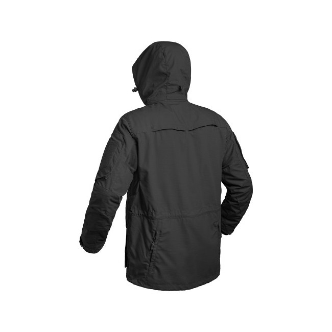 Black Fighter Long Combat Jacket - A10 Equipment