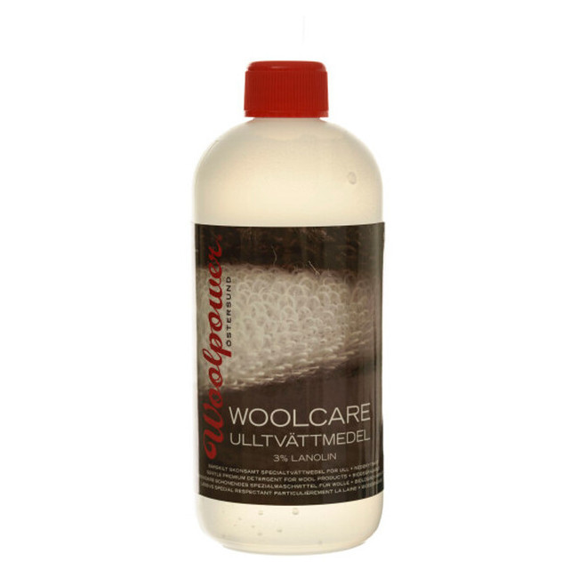 Woolpower Woolcare Merino Wool Detergent 500ml - Instructions SE/ENG