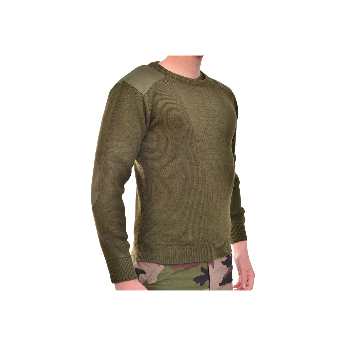 Jersey Comando Verde Militar Refuerzos en Hombros - CITYGUARD