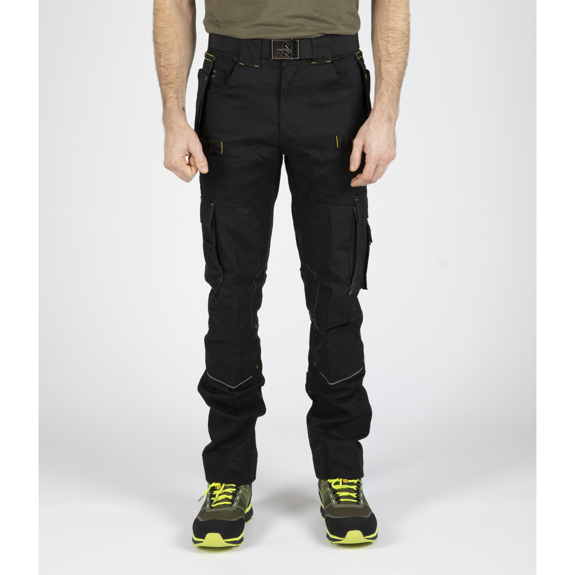 PANTALÓN DE TRABAJO HOWARD NEGRO - Nine Worths by North Ways