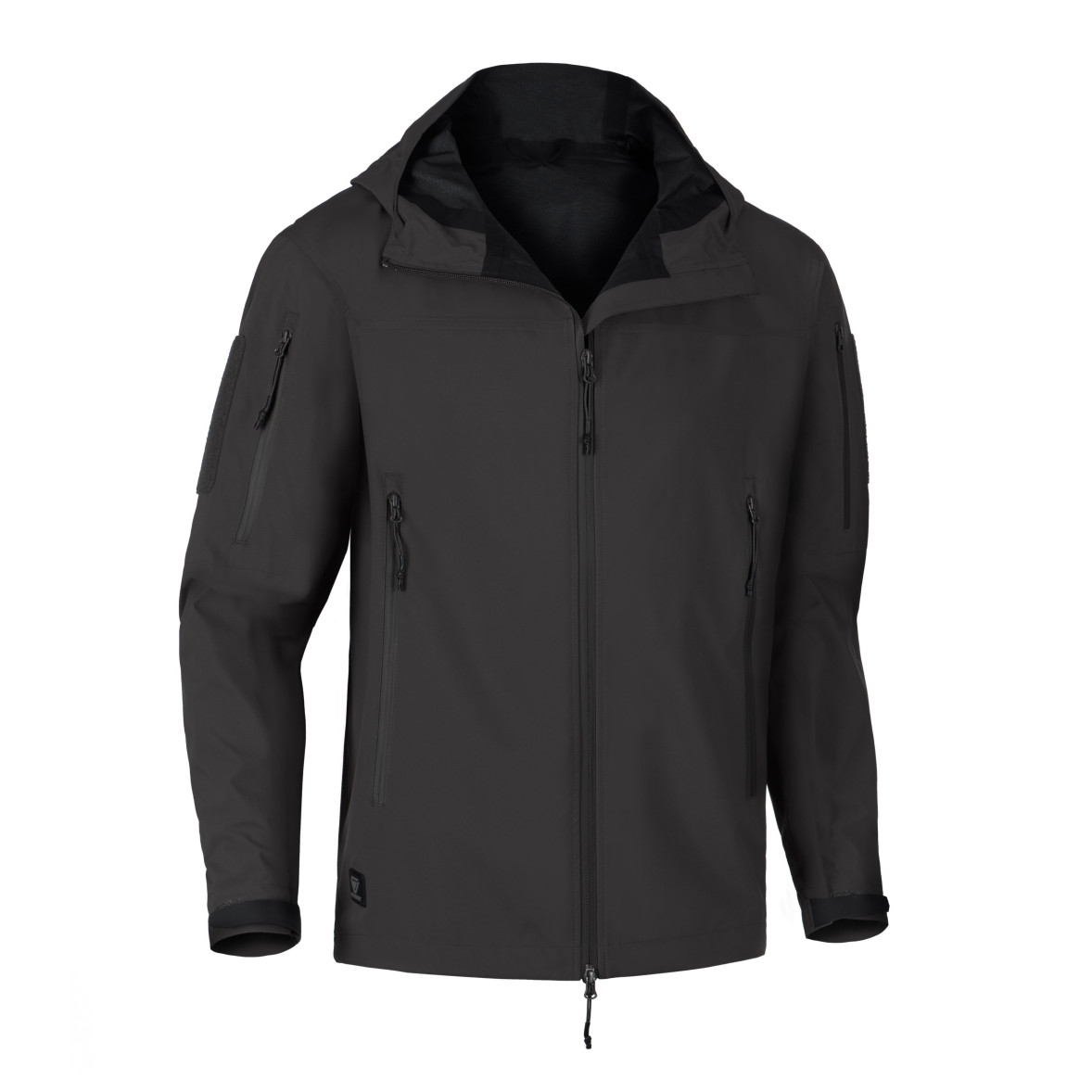 Black LW T.O.R.D. Hooded Hardshell Jacket - Outrider