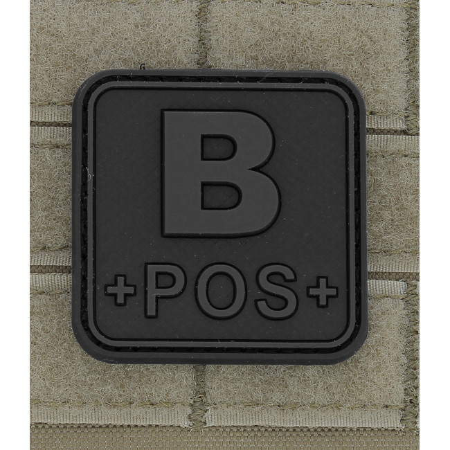 Square blood type patch B positive blackops - JTG