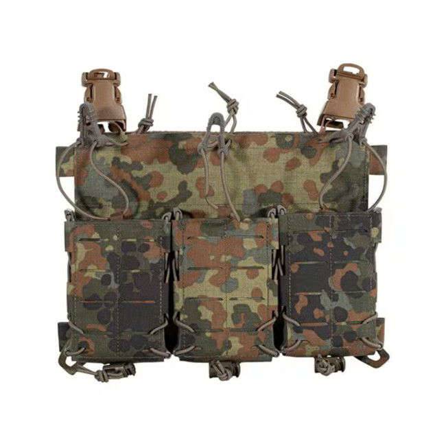 Pannello frontale per giubbotto portapiastre con portacaricatore triplo ...