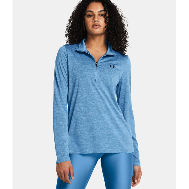 Women's UA Tech™ Twist ½ Zip Top - Turquoise Blue - Under Armour