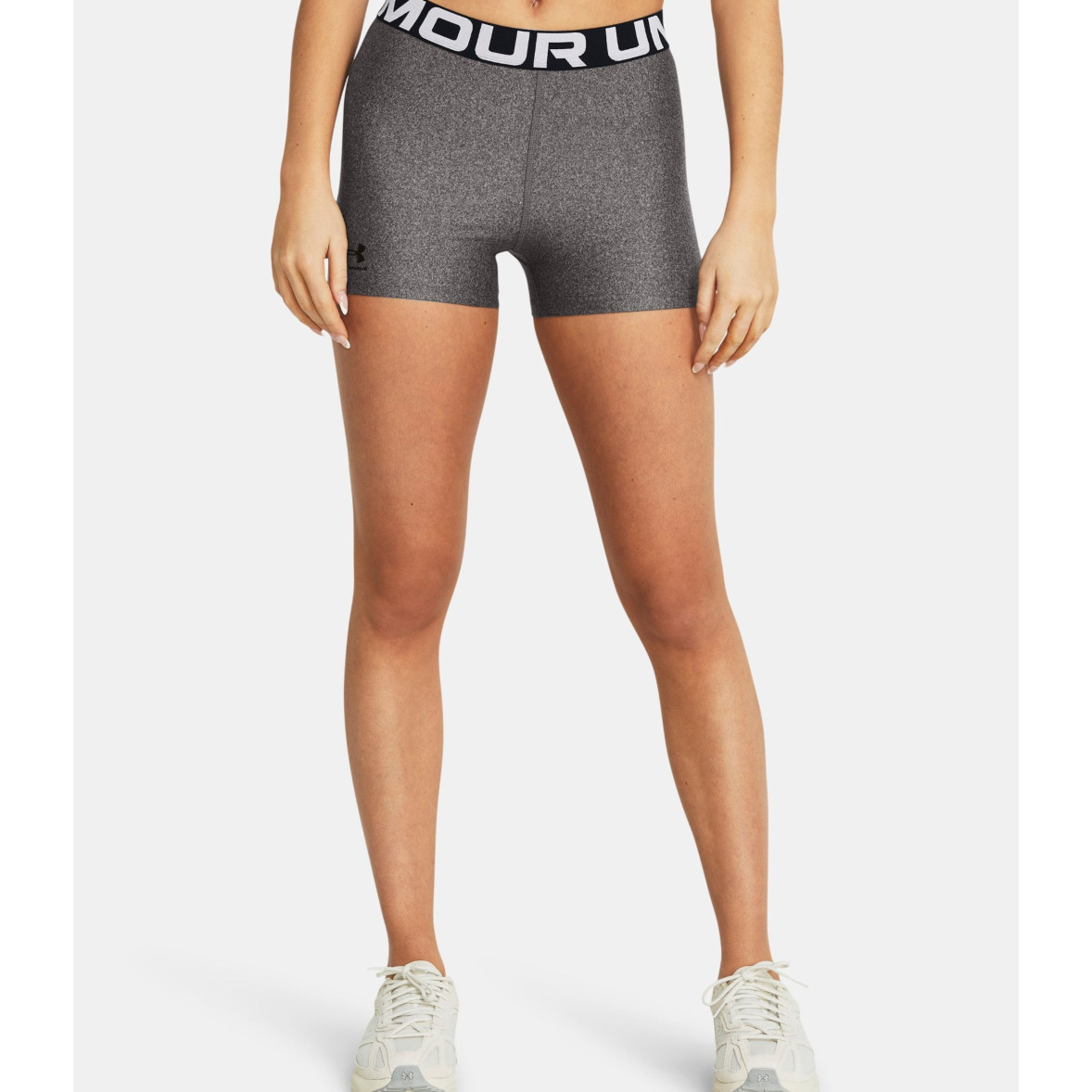Shorty femme HeatGear® - Gris Charbon / Noir - Under Armour