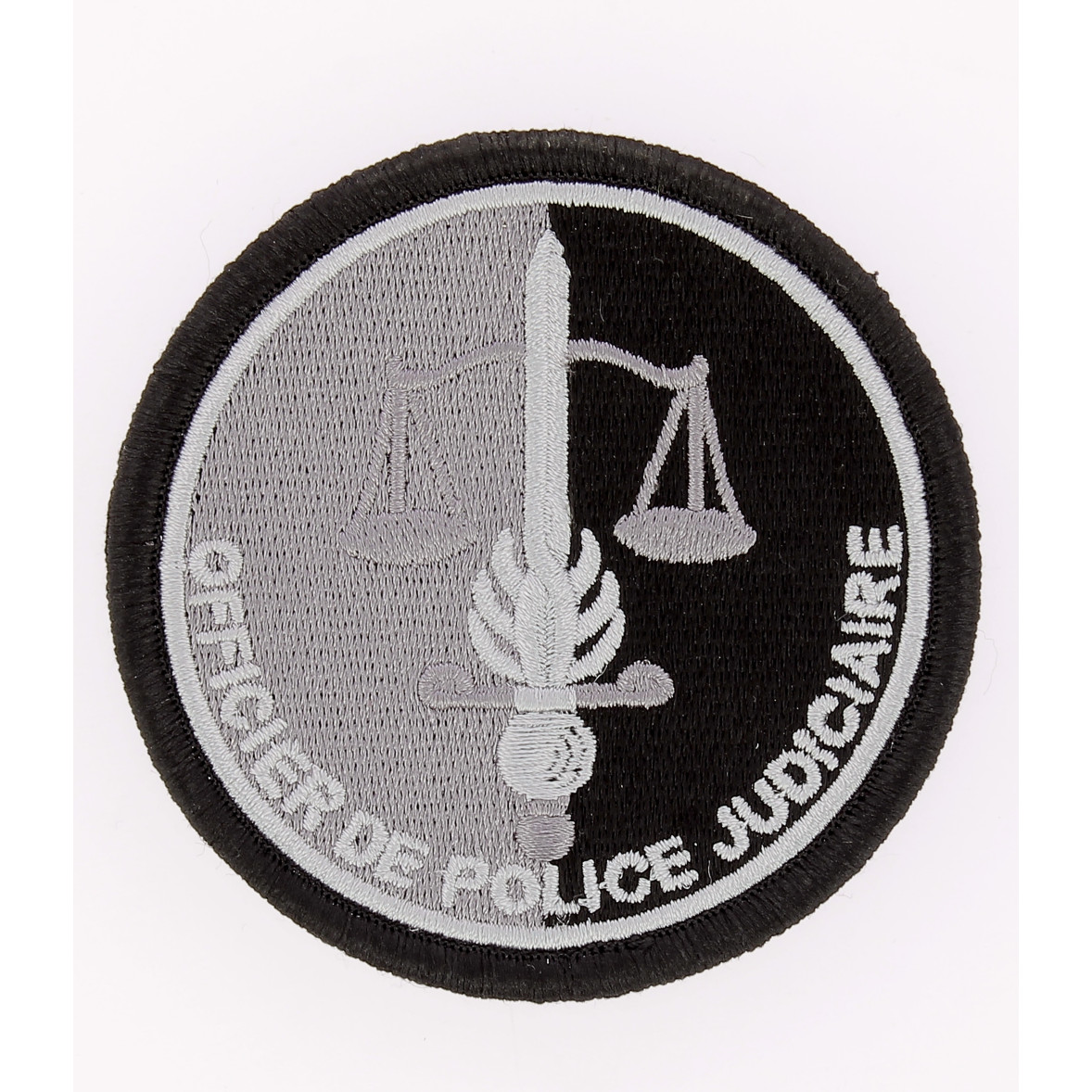 Escudo OPJ de baja visibilidad Negro - DMB Products