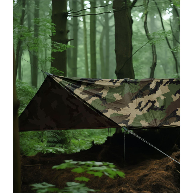 Bâche polyester à coutures étanches 2 x 3 m - Patrol Equipement