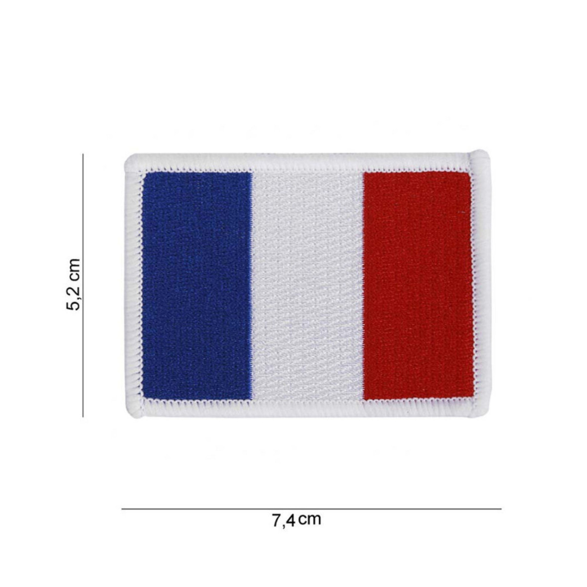 Small French Flag Patch - Fostex Garments