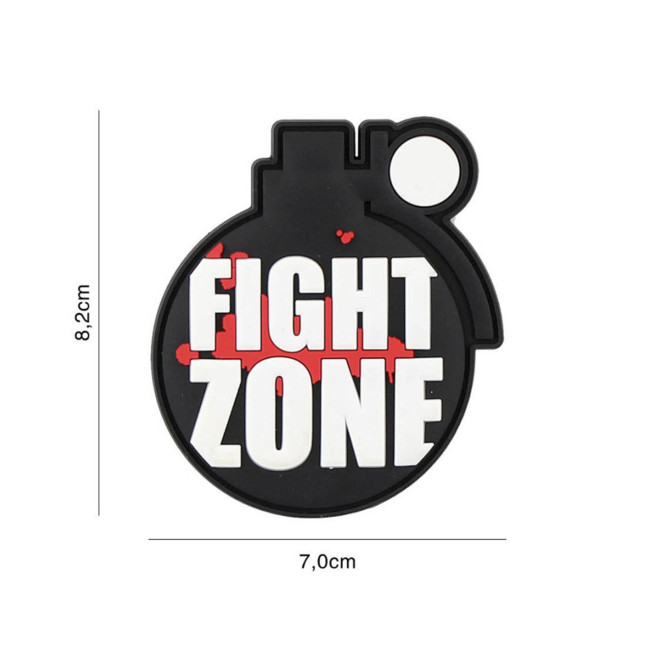 Patch 3D PVC Fight zone - 101 Inc