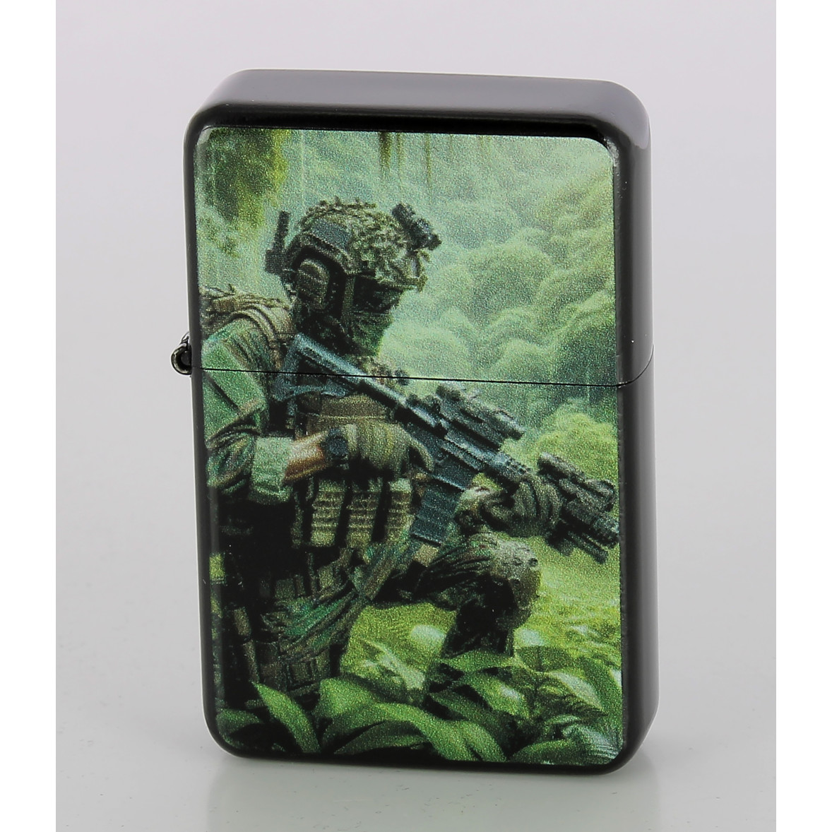 Briquet essence motif militaire jungle - Vetsecurite