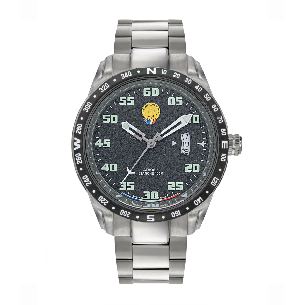 ATHOS 2 watch metal bracelet - Patrouille de France