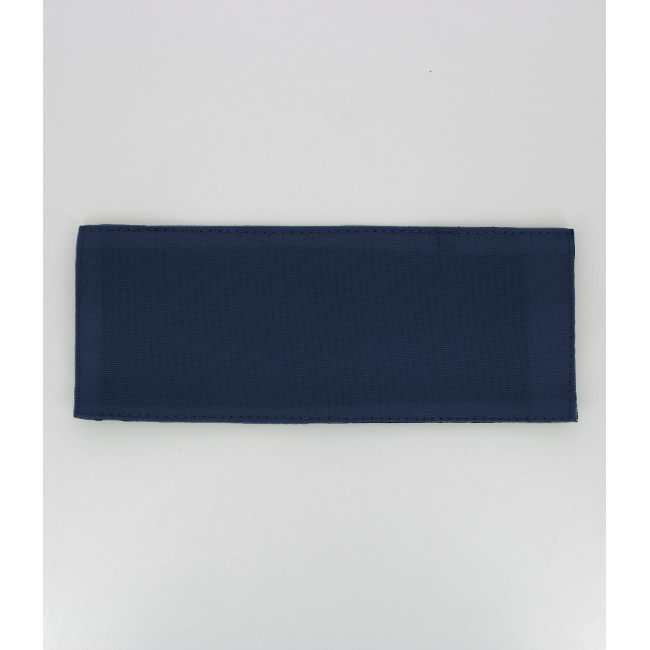 Customizable neutral back flap for navy blue Thor vest - VVS