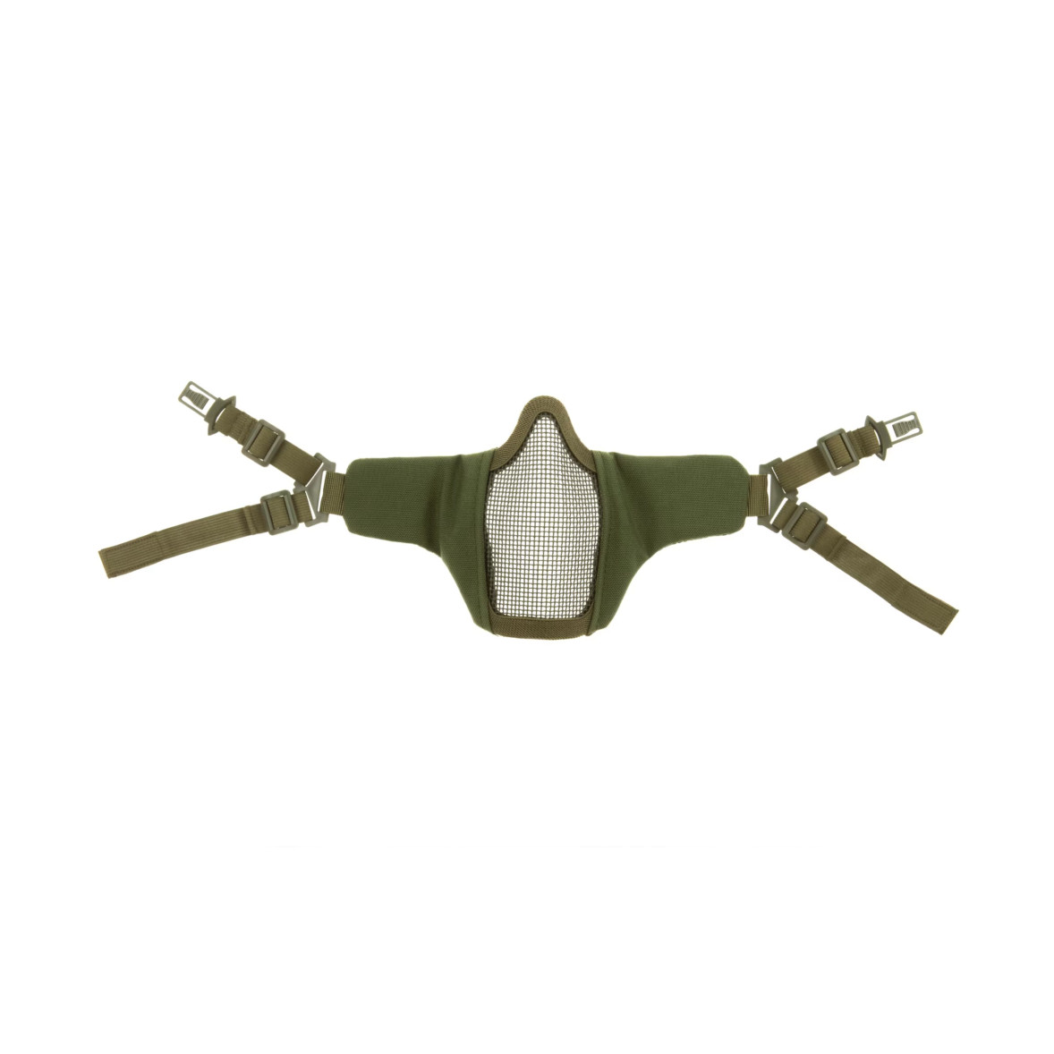 Meia-máscara facial em aço MK II FAST OD - Invader Gear