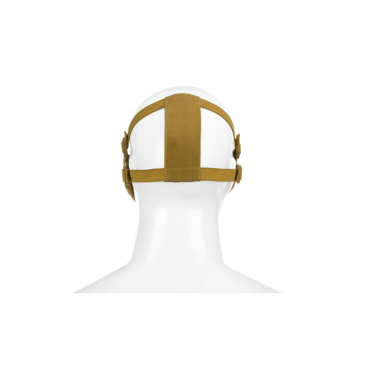 Tan Steel Half Face Mask - Invader Gear