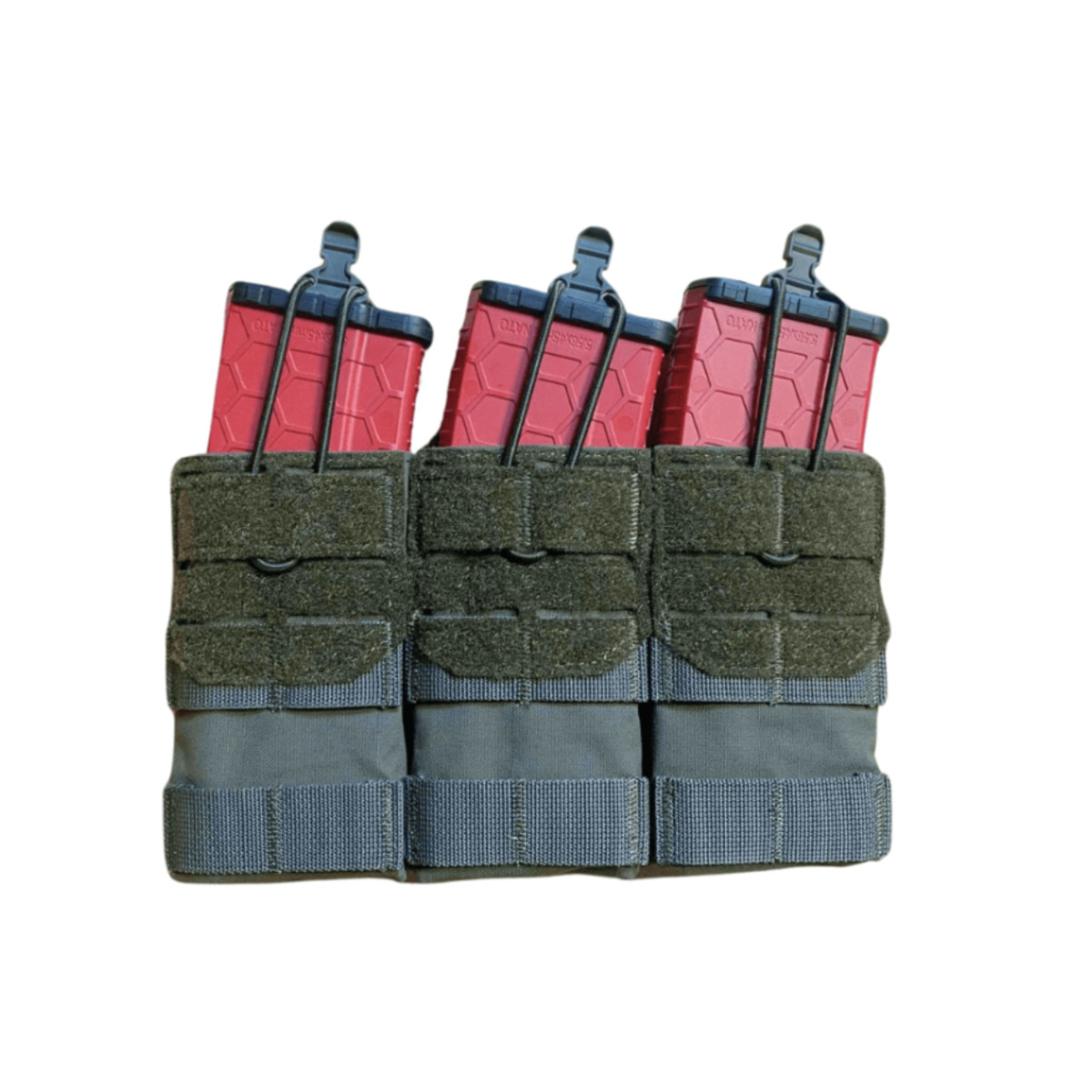 Triple 5.56 Magazine Pouch Castra Praetoria - Ranger Green - Honor