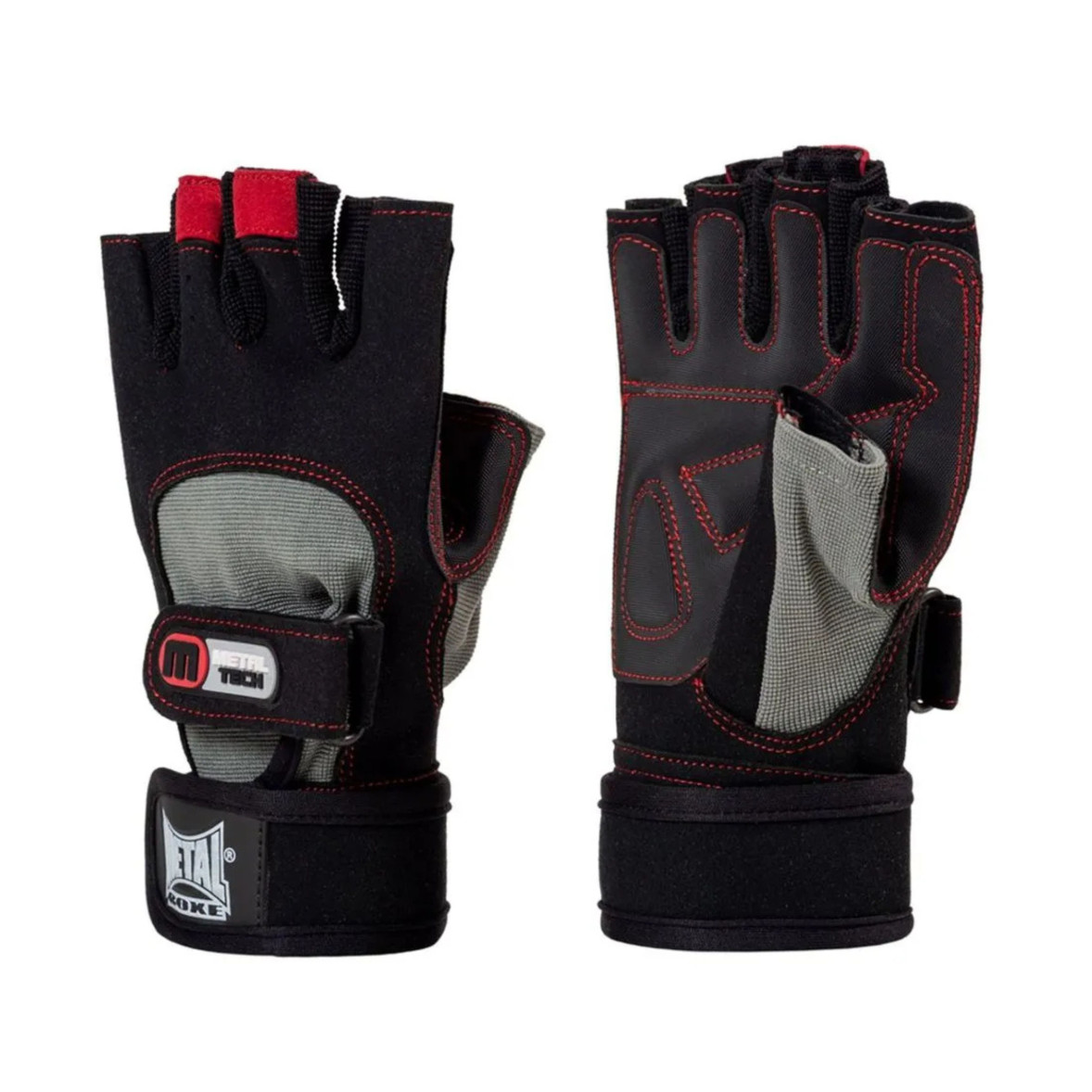 Gant Musculation Noir - Metal Boxe