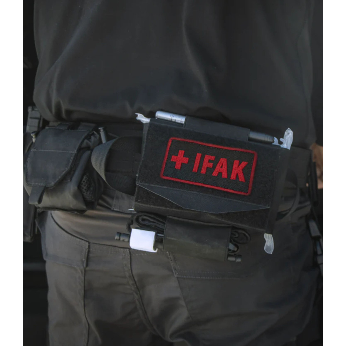Set of 6 IFAK Patches - Red - Condor Outdoor