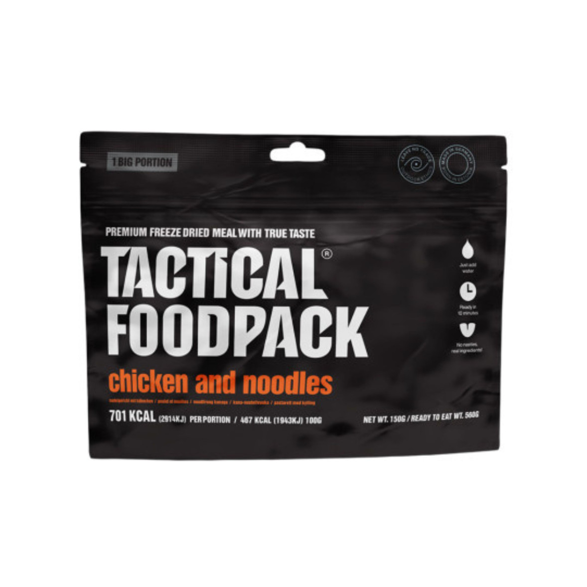 Maxi survival ration - Chicken noodles - Tactical Foodpack