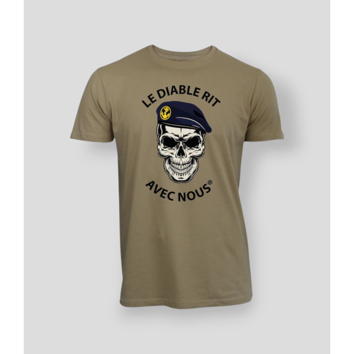 Camiseta LE DIABLE RIT TDM Light Sand Summit Lifestyle