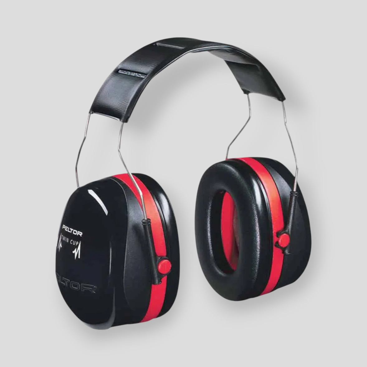 Cuffie Peltor Optime III Rosse e Nere - GK