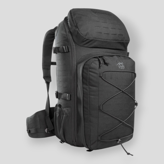 55L Black Modular Trooper Backpack - Tasmanian Tiger
