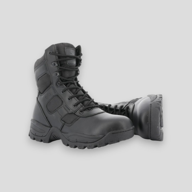 Leather nylon shoes 1 zip - GK - vetsecurite.com