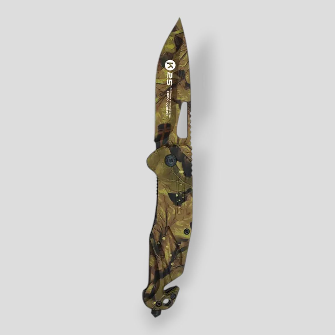 Tactical Folding Knife G10 - Camouflage - K25