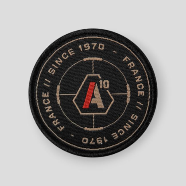 Patch brodé Signature Since 1970 - Tan/Rouge - A10 Equipment