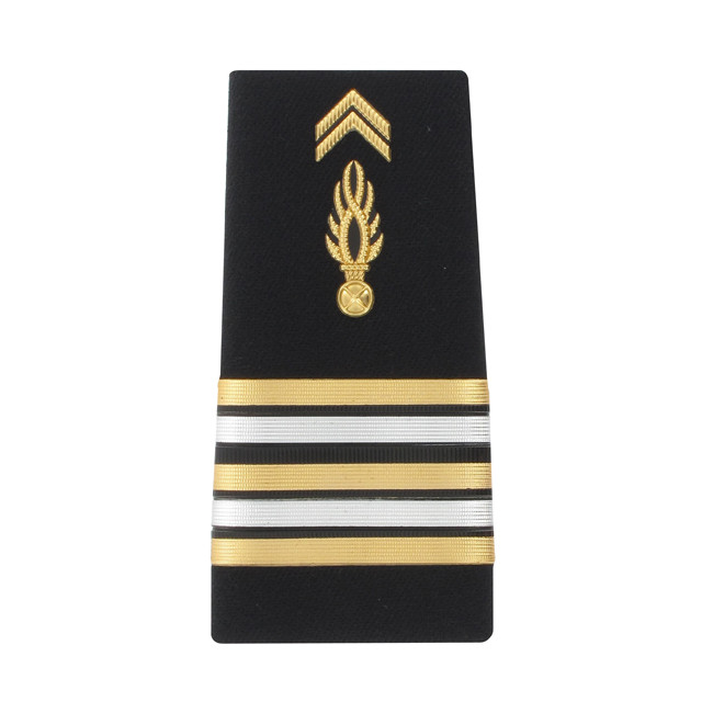 Rigid GM shoulder boards - Lieutenant-Colonel