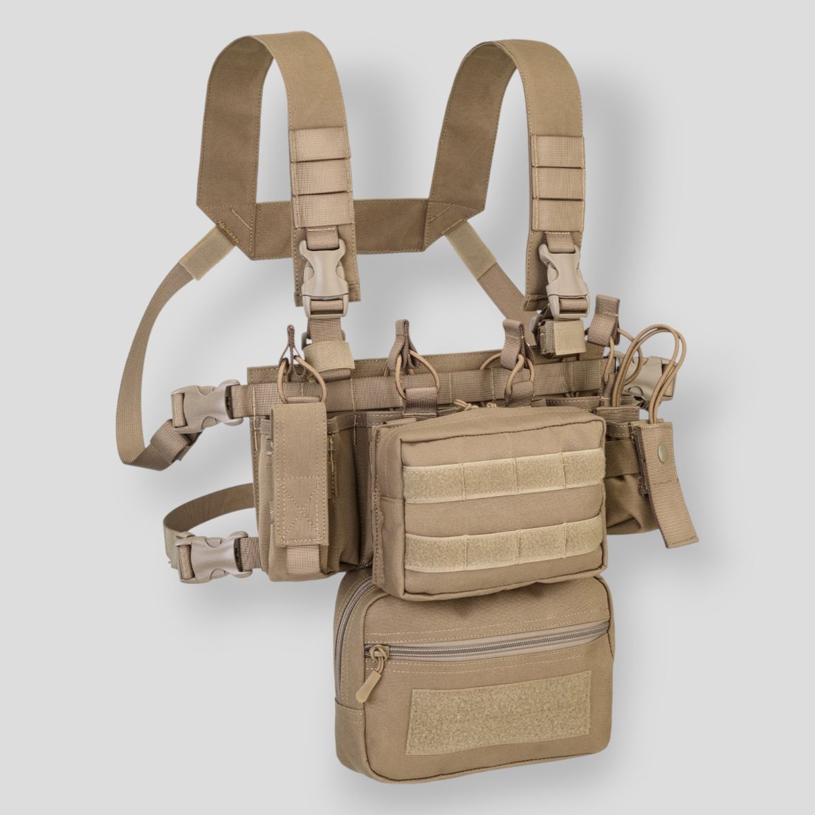 Mini chest-rig Combo 900D - Coyote - Outac