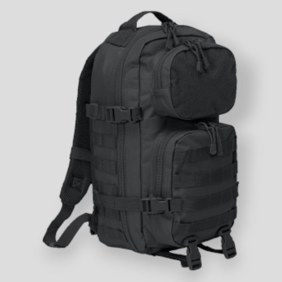 US Cooper Patch Black Backpack - Brandit