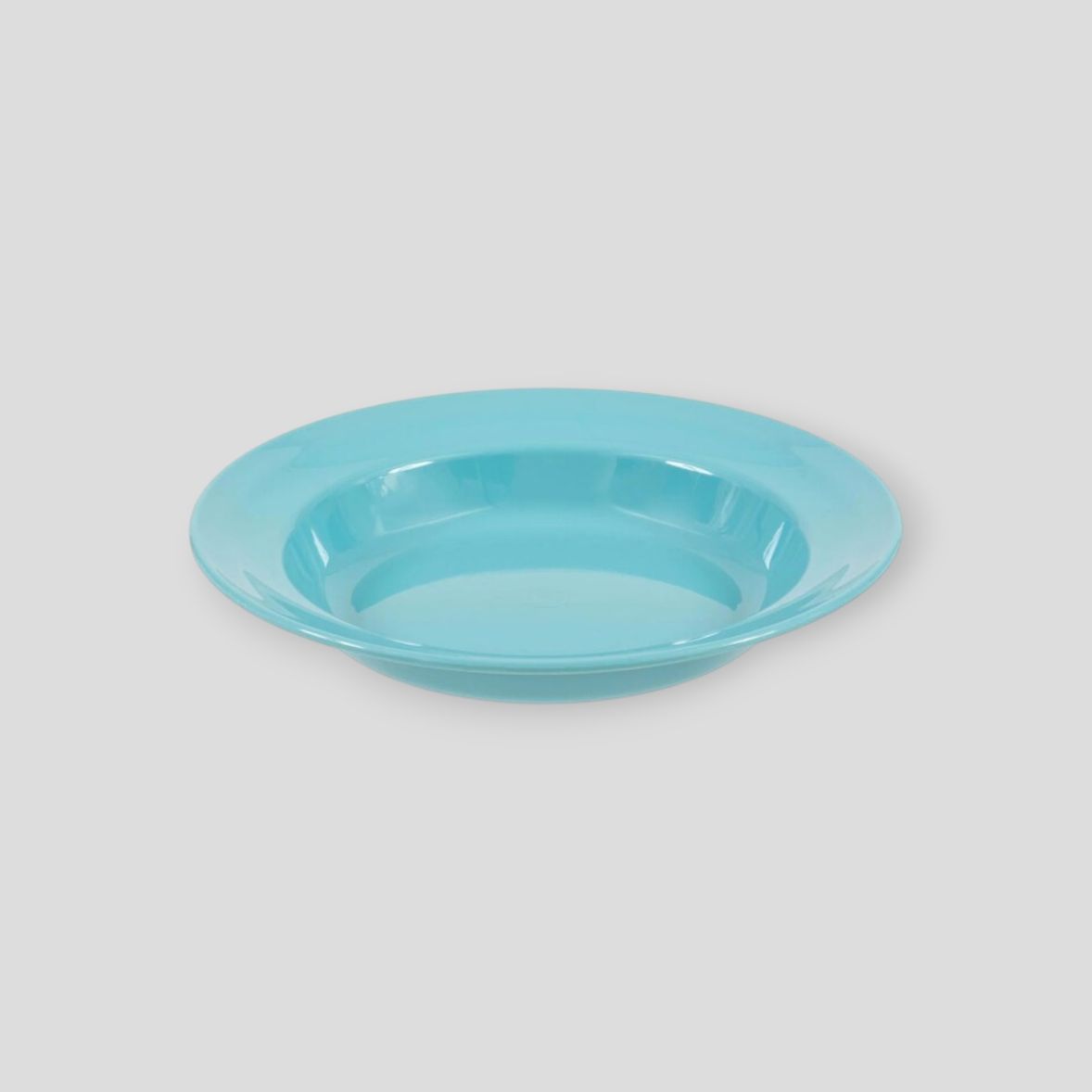 Diep plastic bord 22cm - Blauw - Highlander
