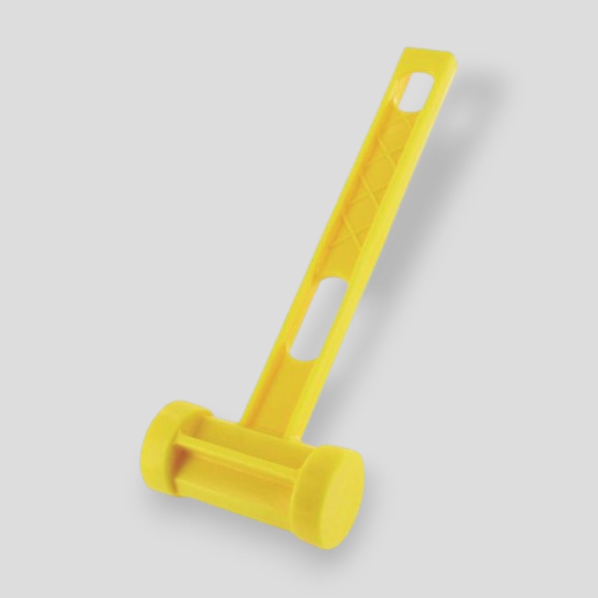 Mazo y extractor de plástico - Amarillo - Highlander