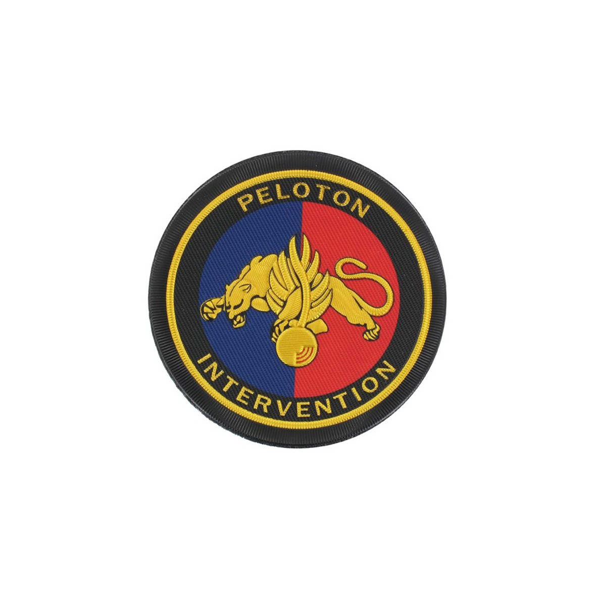 Laminated Gendarmerie Intervention Platoon Patch