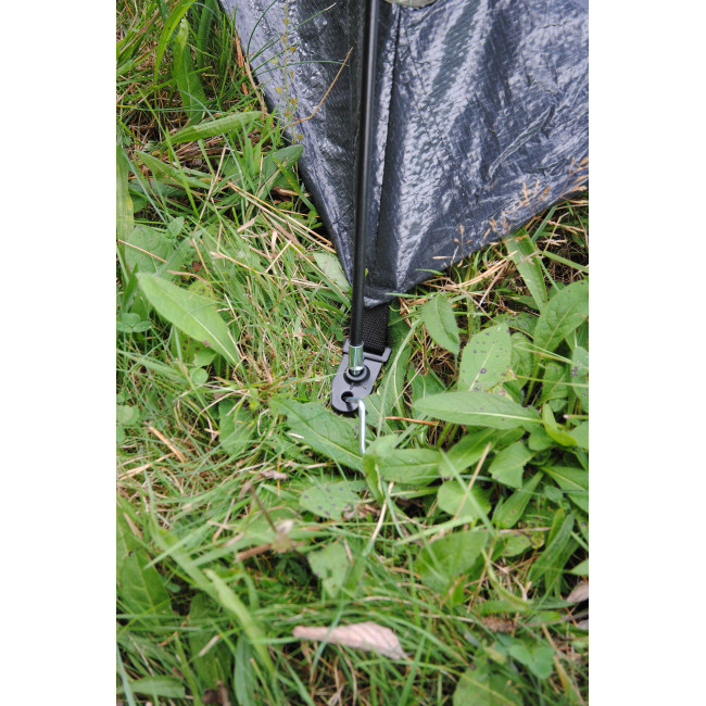 Woodland-Tarnzelt aus Polyester für 2 Personen von der Marke Miltec
