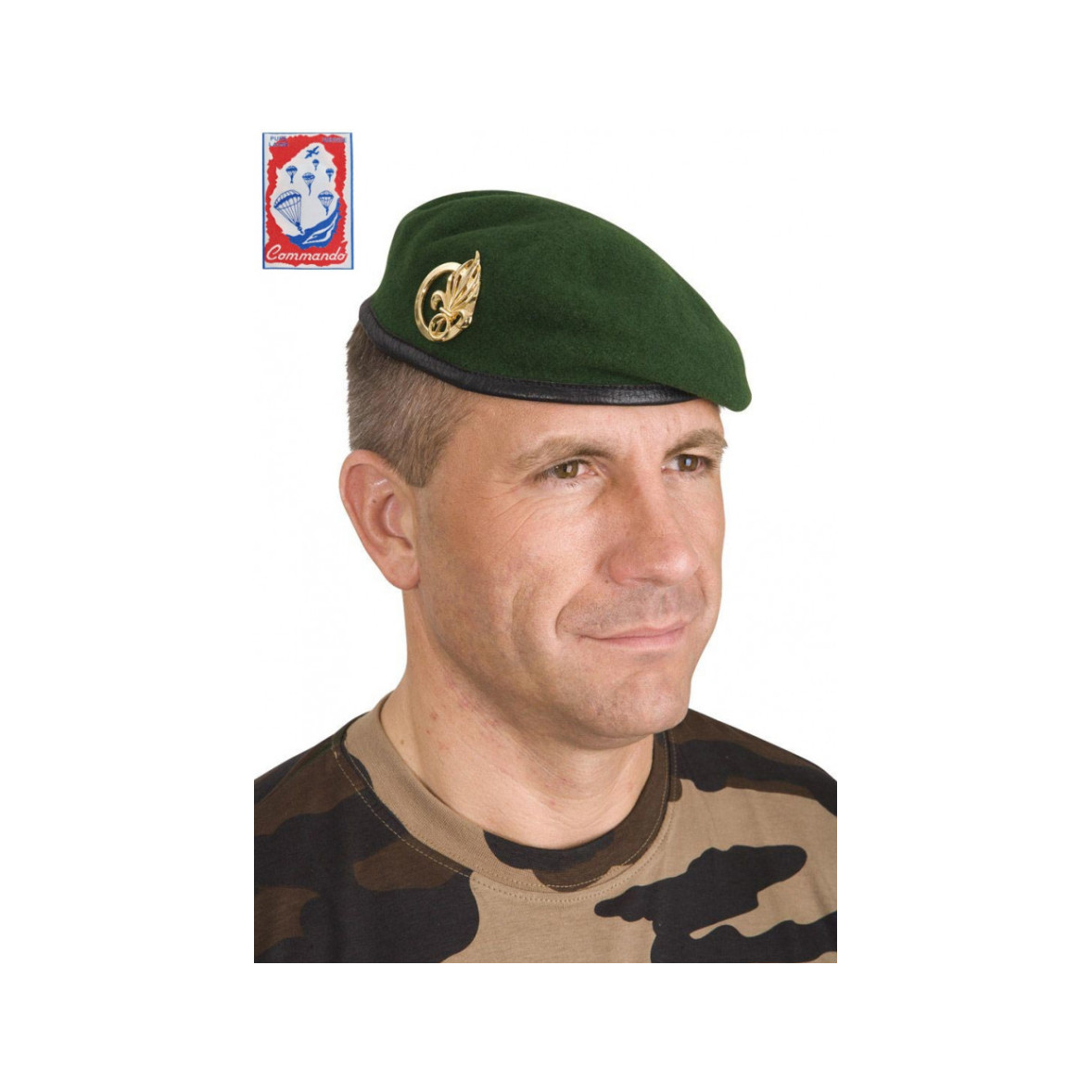 Green foreign legion commando beret - A10 Equipment