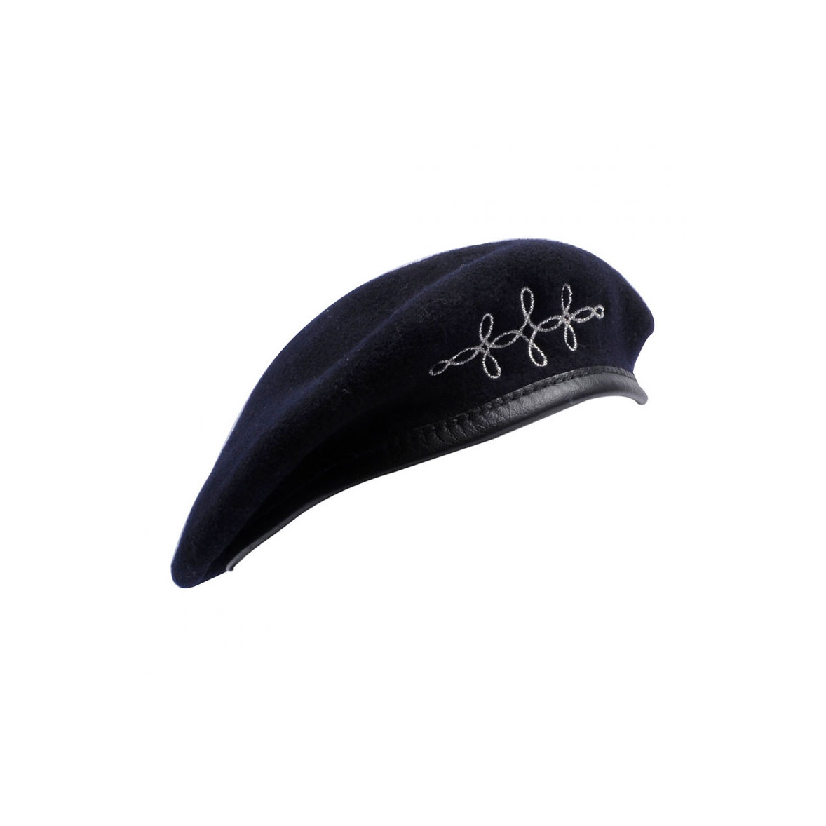 Navy blue Hungarian beret, Le centurion, made of wool