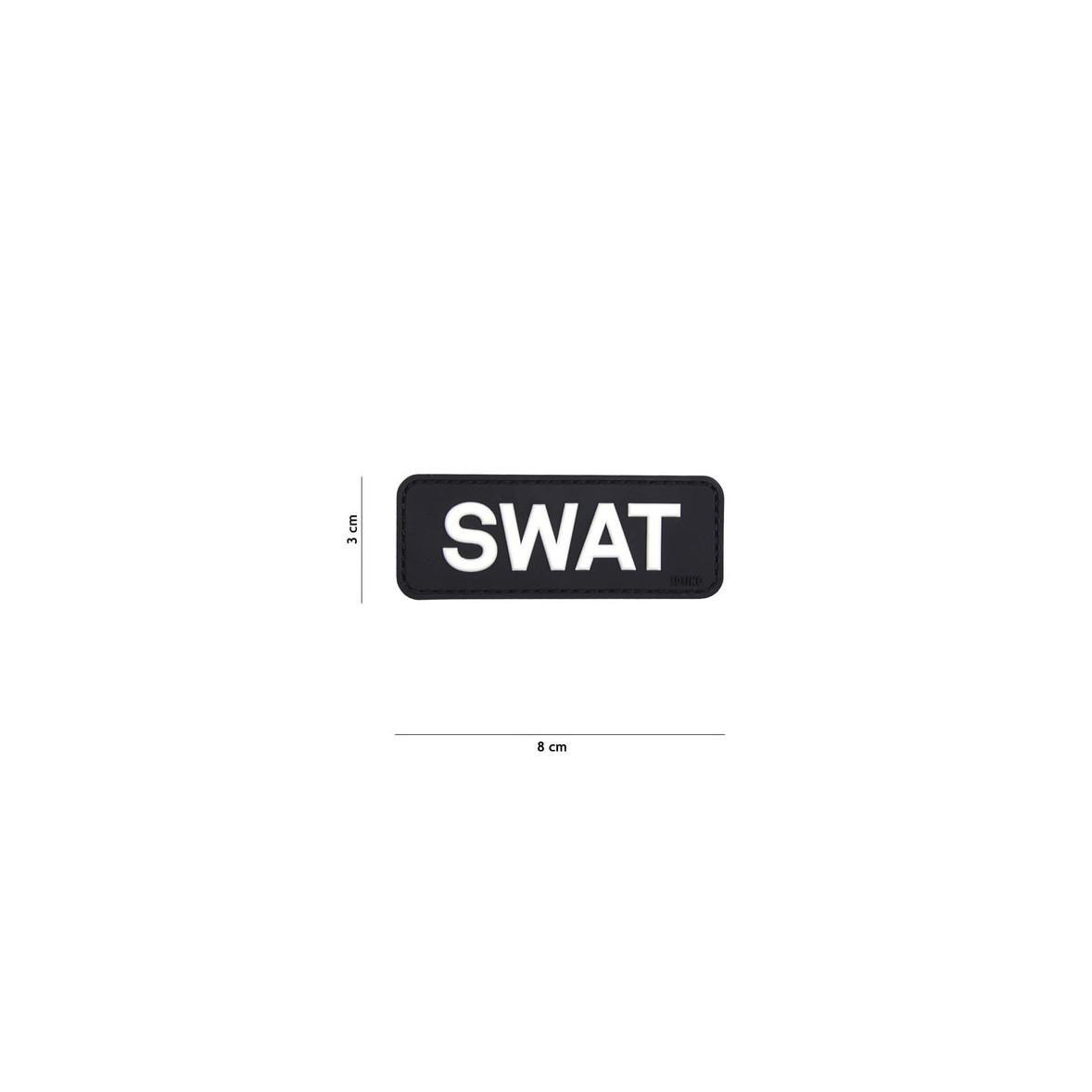 3D PVC Patch "SWAT" - 101 Inc - Vetsecurite.com
