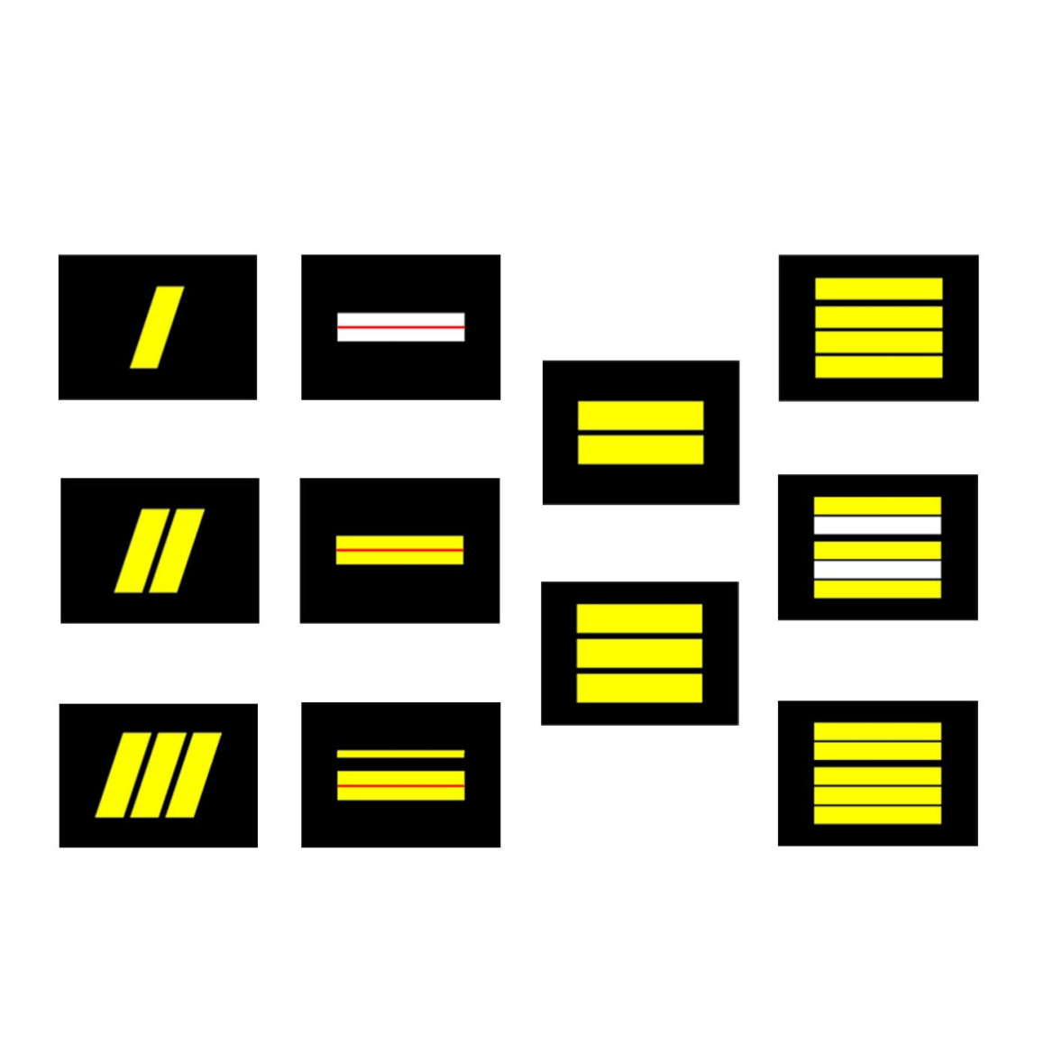 Mini Mobile Gendarmerie rank for card holder - GK