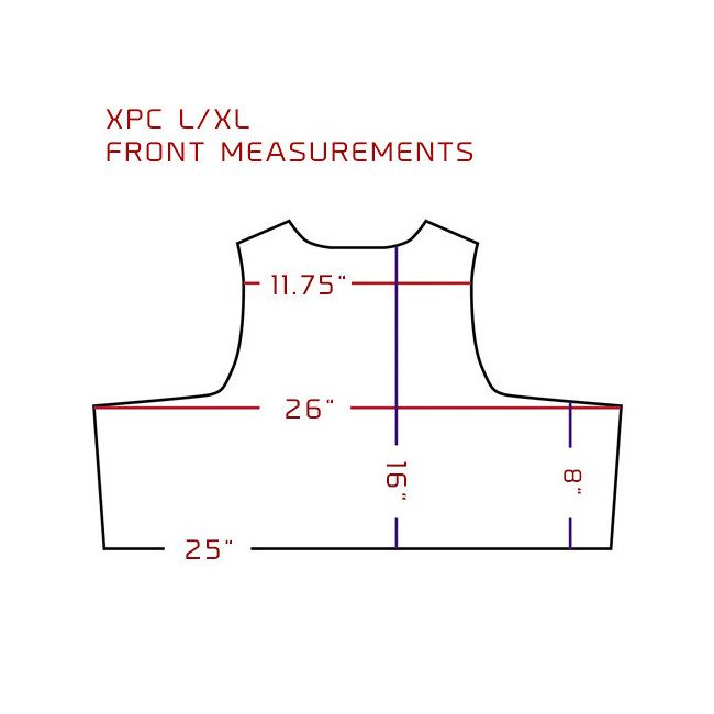 Condor EXO gen.2 black plate carrier vest