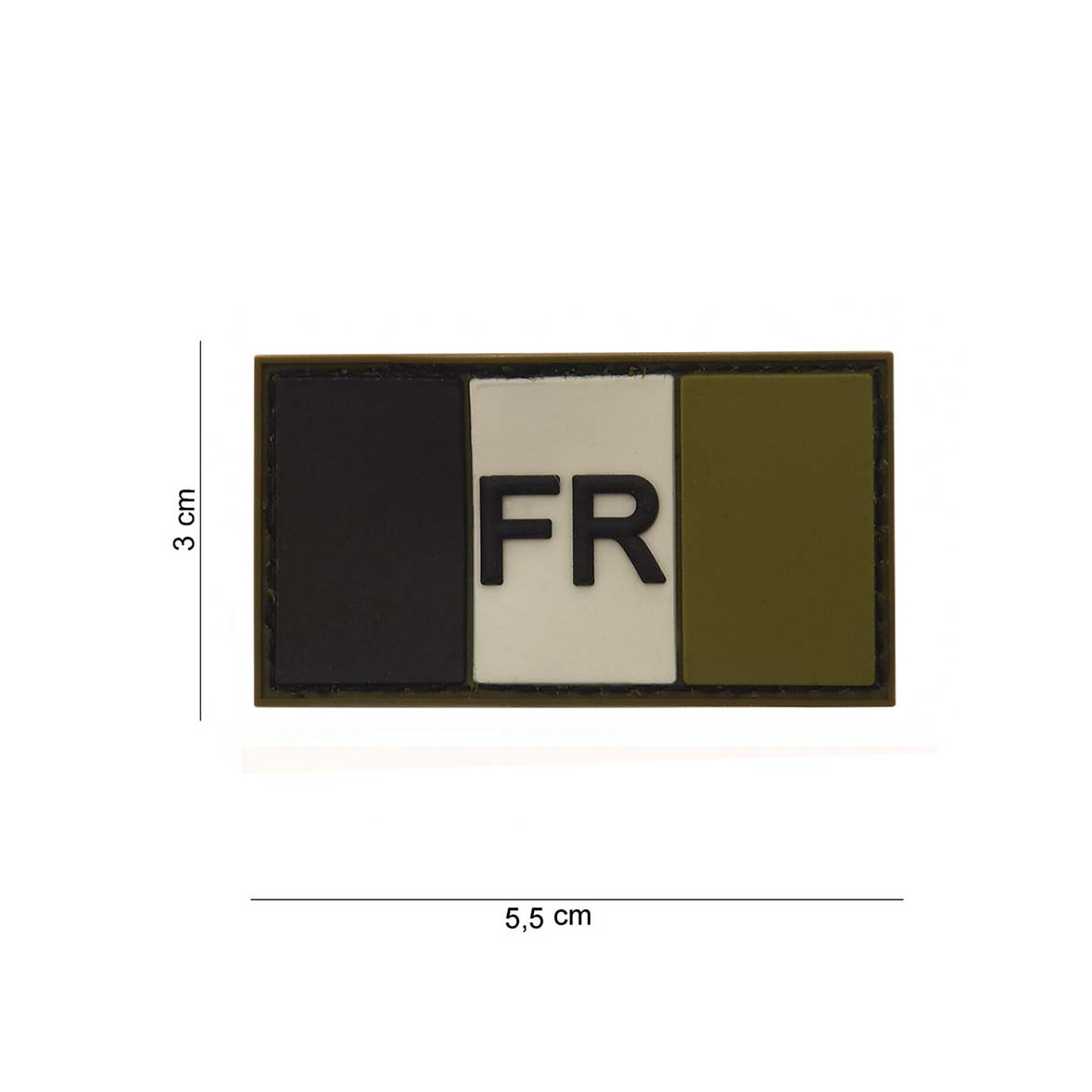 3D PVC Patch France Flag - 101 Inc