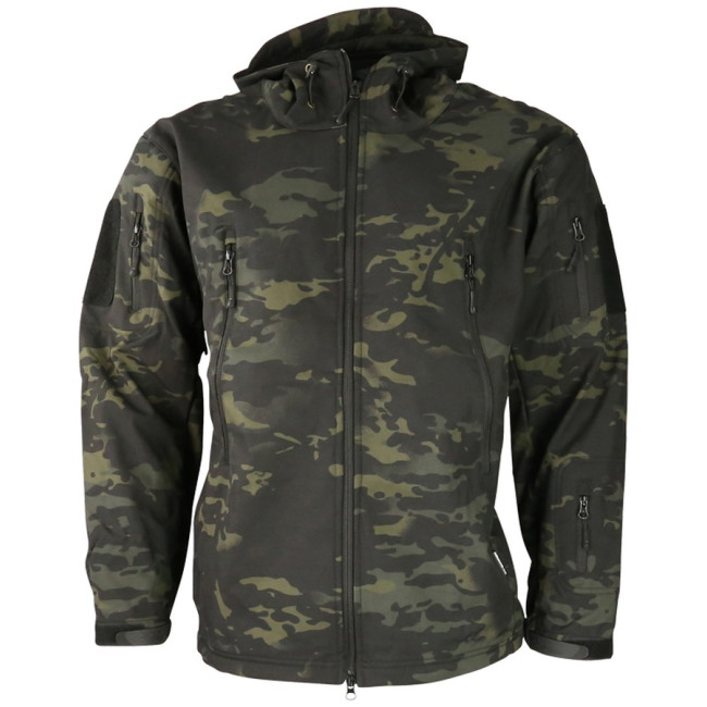 Patriot Tactical Dark Camo Softshell Jacket - Kombat Tactical