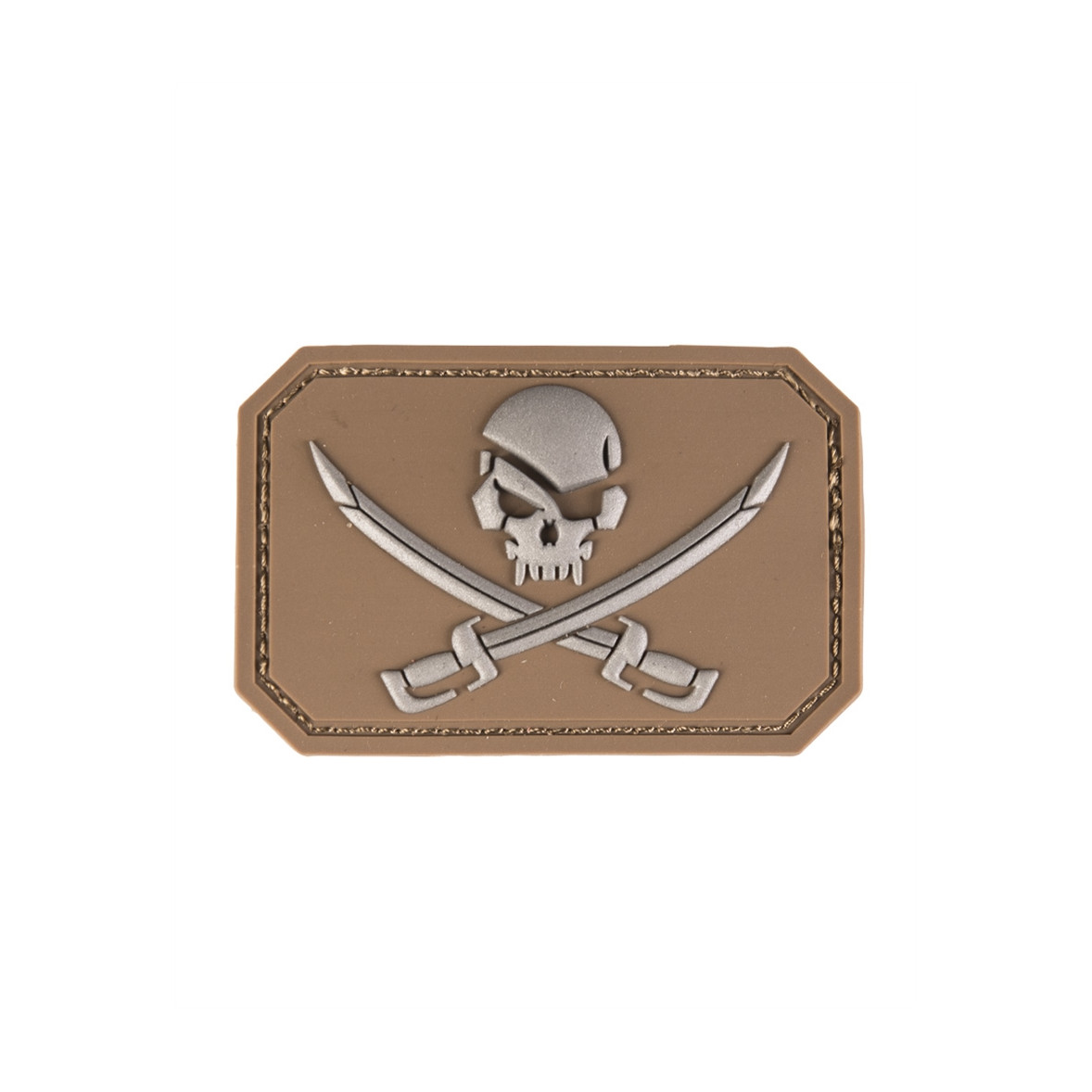 Patch 3D PVC Esqueleto e Sabre Coyote - Miltec