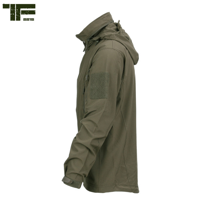 Chaqueta Softshell Bravo One Verde OD - Task Force 2215
