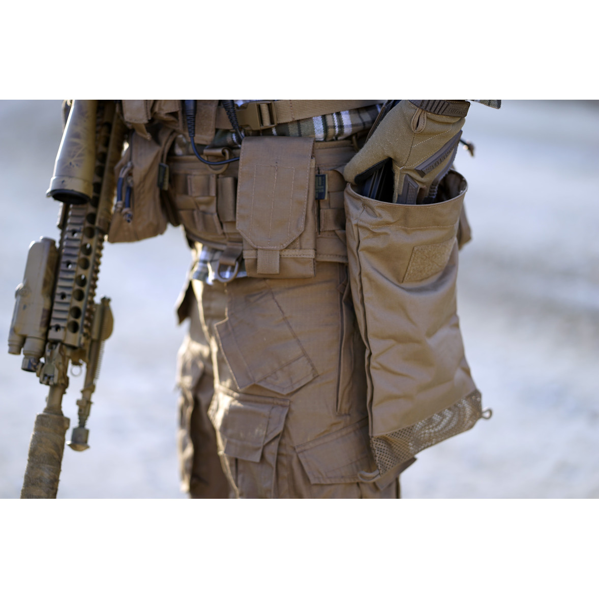 Bolsa de Descarga Plegable Coyote - Task Force - Vetsecurite.com