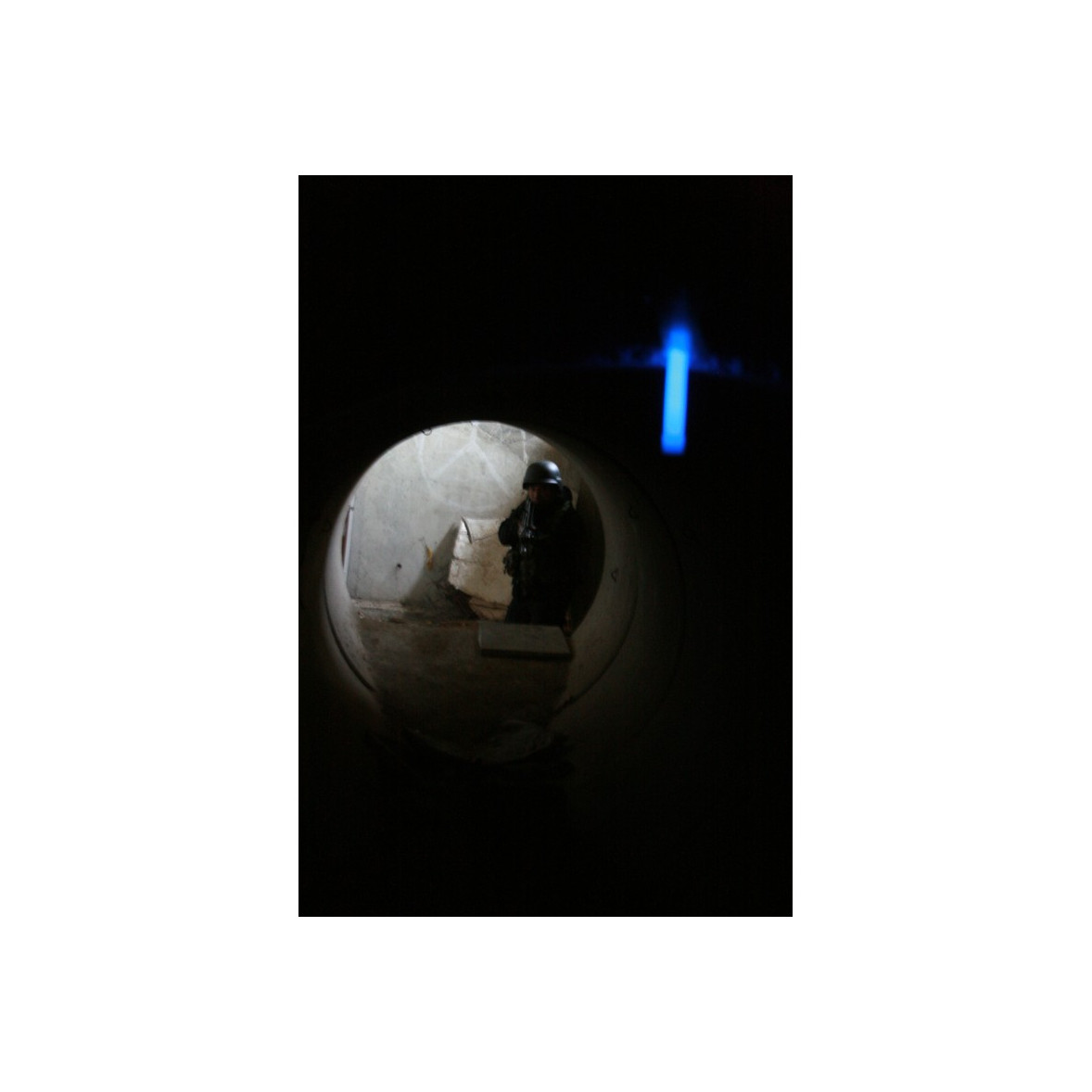 Bâton lumineux Chemlight Bleu - 30 mm - Cyalume - Vetsecurite.com